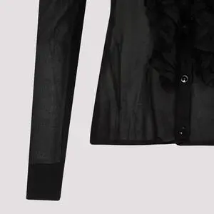 TOM FORD Ruffled Viscose Shirt