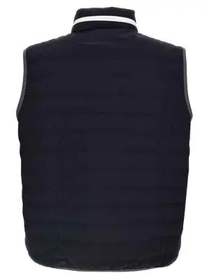 Brunello Cucinelli Logo Vest - Blue