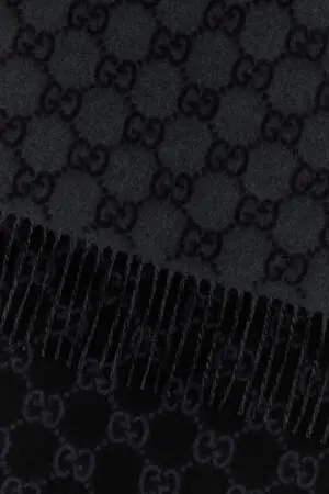 Gucci Embroidered Cashmere Scarf