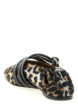 GANNI Sue Triple' Ballet Flats
