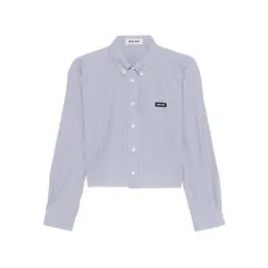 Miu Miu Tops Shirts - Blue