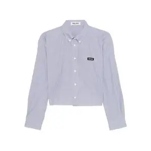 Miu Miu Tops Shirts - Blue