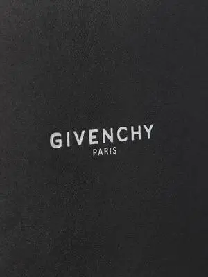 Givenchy Leather Clutch Bag With Lettering Logo On The Front