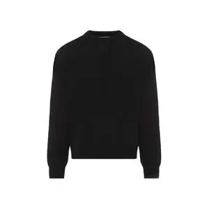 JIL SANDER Wool-blend Pullover - Black