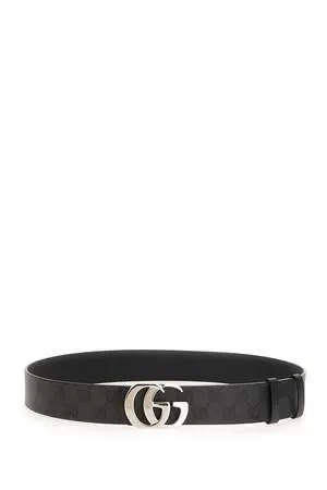 Gucci Monogram Leather Belt - Multicolor