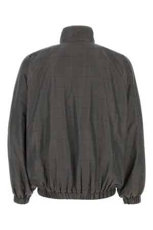 Balenciaga Embroidered Nylon Jacket - Multicolor