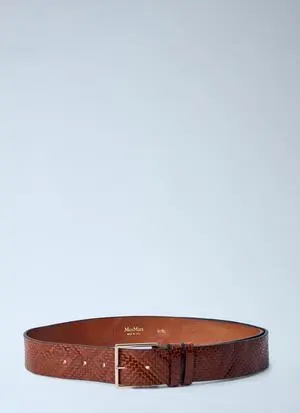Max Mara Braided Leather Belt