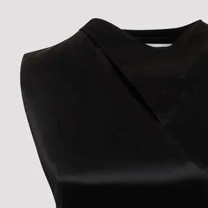 JIL SANDER Cupro Long Dress