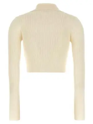 JIL SANDER Ribbed Cardigan