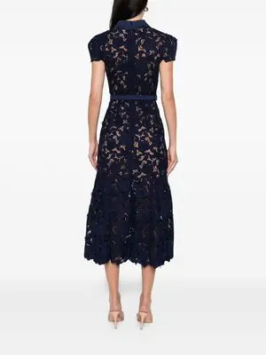 SELF-PORTRAIT Lace Midi Dress