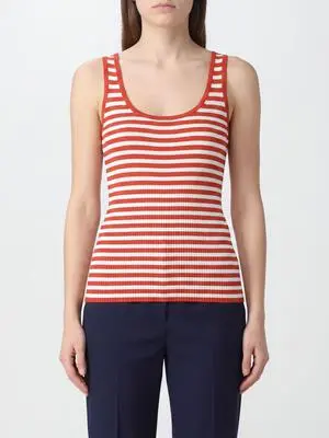 Max Mara Striped Ribbed Tank Top - Multicolor