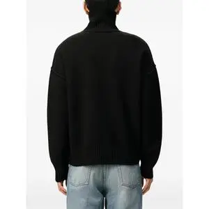 AMI Paris Merino Wool Turtleneck Jumper