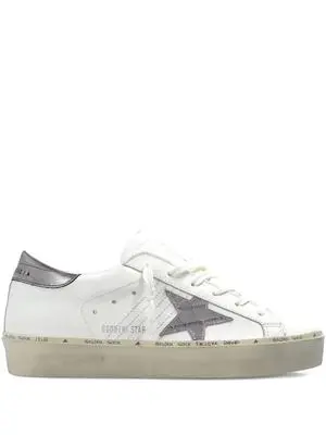 GOLDEN GOOSE Hi Star Leather Sneakers - Multicolor