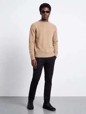 TOM FORD Crew-neck Cashmere Sweater - Cream