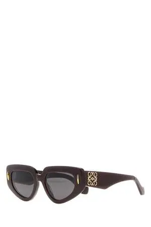 Loewe Dark Brown Acetato Sunglasses - Multicolor