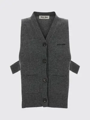 Miu Miu Cashmere Cardigan Vest