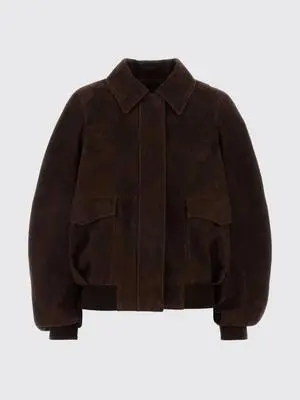 Loewe Suede Bomber Jacket - Multicolor