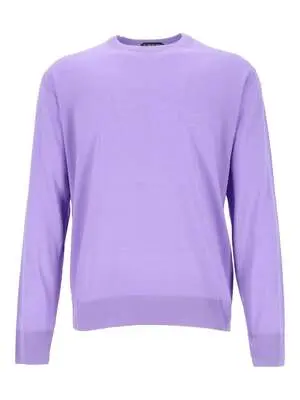 TOM FORD Merino Wool Crewneck Sweater - Purple