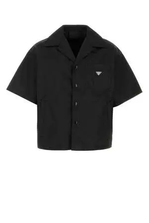 Prada Re-nylon Shirt - Black