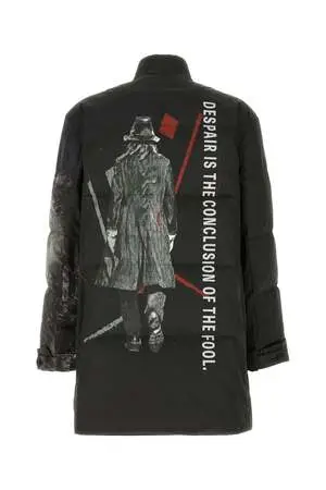 Yohji Yamamoto Dark Polyester Padded Jacket