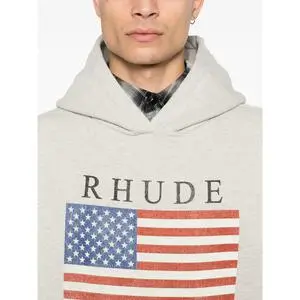 Rhude Grey Sweaters & Knitwear Hoodies