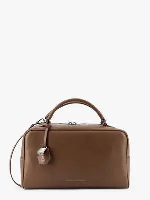 Brunello Cucinelli Boston Explorer Leather Crossbody Bag - Multicolor
