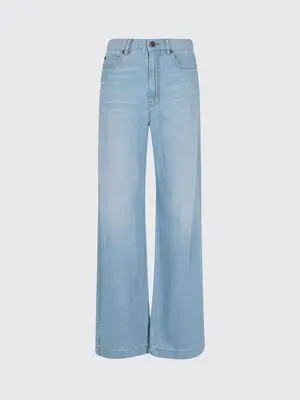 Max Mara Latino Wide Leg Jeans - Blue