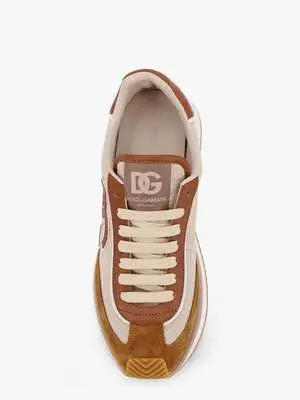 Dolce & Gabbana Dg Cushion Canvas With Side Logo Sneakers - Multicolor
