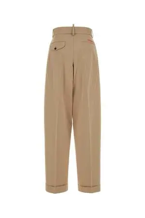 Dsquared2 Beige Gabardine Pant