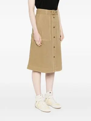 Moncler Cotton Long Skirt