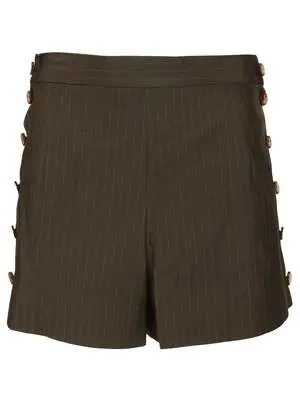 VIVIENNE WESTWOOD Elle Button Shorts - Green