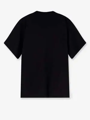 SACAI X CARHARTT WIP Cotton T-shirt Witht Logo Patch On The Front - Black
