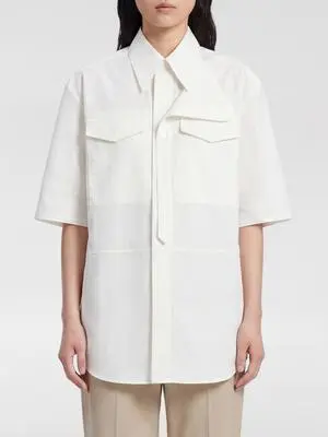 Bottega Veneta Cotton Poplin Shirt - White