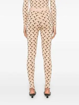 MARINE SERRE Moon Leggings - Multicolor