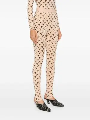 MARINE SERRE Moon Leggings - Multicolor