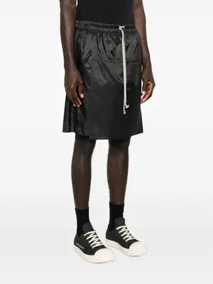 Moncler Rick Owens Nylon Midi Skirt