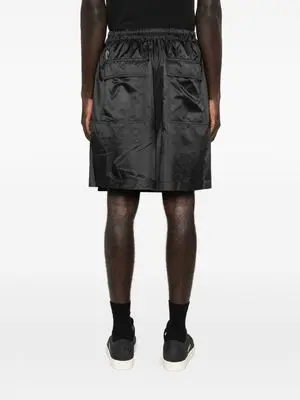 Moncler Rick Owens Nylon Midi Skirt