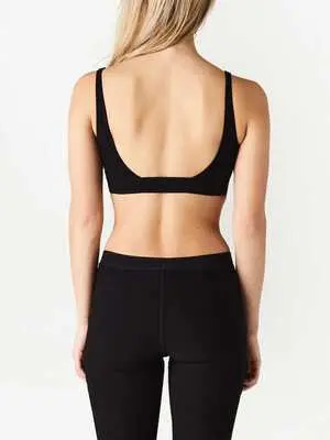TOM FORD Signature Bralette With Logo Band - Black