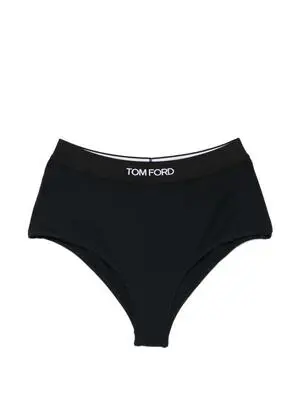 TOM FORD Briefs With Logo Band - Black