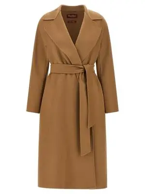 Max Mara Cles Dressing Gown Coat - Cream