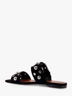 Valentino Garavani Suede Sandals - Black