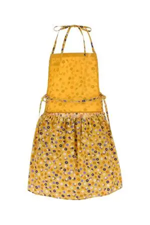 Miu Miu Printed Poplin Mini Dress - Multicolor
