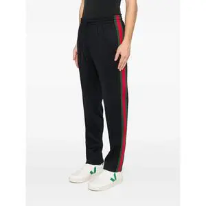 Gucci Trousers Track Pants - Blue