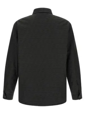 Fendi Ff' Jacquard Overshirt - Black