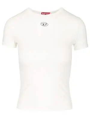 DIESEL® Slim Fit Stretch T-shirt - White