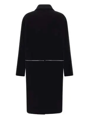 Rick Owens Blixa Jumbo Mac Zip-up Coat