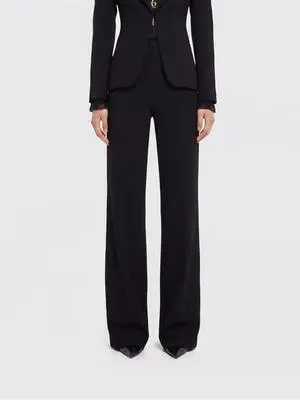 Gucci Wool Flared Trousers - Black