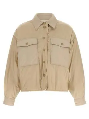 MAX MARA Max Mara Padded Technical Canvas Shirt Jacket