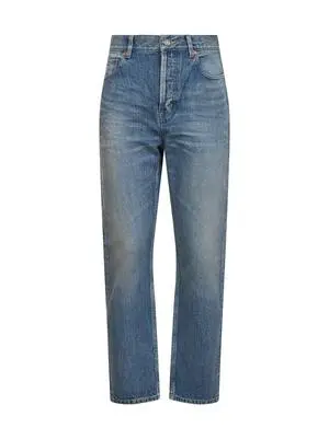 Saint Laurent Cropped Jeans For Women