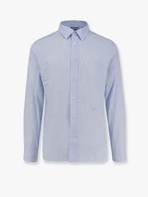 Dior Cotton Shirt With Striped Motif - Multicolor
